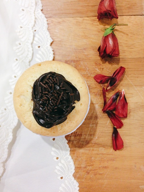 Orange Cupcakes With Chocolate Spread and Chocolate Rice – Halaman Sihat